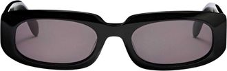 Palm Angels Noah Sonnenbrille f&uuml;r Damen, Azetat, Nylon (Schwarz/Dunkelgrau)