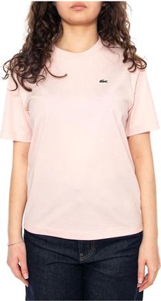 Lacoste Femme, Tops, Rose, Taille: 42 FR T-Shirt