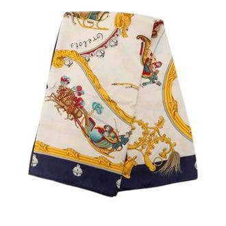 Herm&egrave;s Pre-owned Foulard Plumes et Grelots - Femme - Pre-owned - Multicolore - Taille: ONE Size