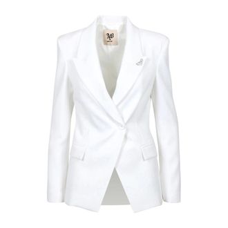 Aniye By Femme, Vestes, Blanc, Taille: 38 FR Blazers