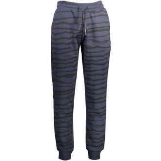 Cavalli Blu Baumwolle Herren Jogginghose