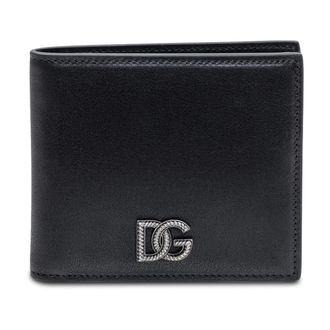 Dolce & Gabbana Leather Card Holder - - Accessories - Herren - Schwarzk - ONE SIZE