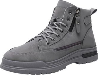 Generic Baskets Montantes Homme Chaussures de Randonn&eacute;e Doublure Chaude Chaussures dhiver &agrave; Lacets Semelle Antid&eacute;rapante L&eacute;ger Tendances Sneakers Chaussures D