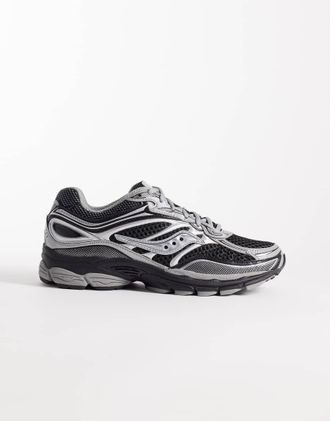 Saucony Progrid Omni 9 - Sneaker in Schwarz und Silber