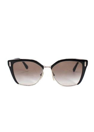 Prada Black Cat-eye Sunglasses