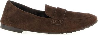 Tory Burch Femme, Chaussures, Brun, Taille: 36 1/2 EU Suede Ballet Loafer