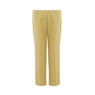 Lardini Baumwoll-Chino-Hose - - Trousers - Damen - Gelb - M