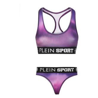 Plein Sport Femme, Sous-v&ecirc;tements, Violet, Taille: 38 FR Jogging Lingerie Set Optical
