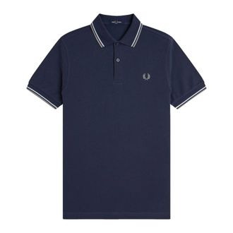 Fred Perry Herren, Oberteile, Blau, XLGr&ouml;&szlig;e