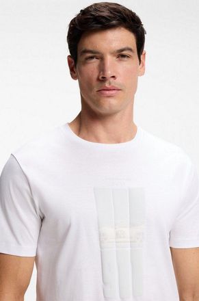 HUGO BOSS T-Shirt Porsche Spirit 70 Capsule Collection Premium Herrenmode Innovative Geruchskontroll-Technologie HEIQ MINT