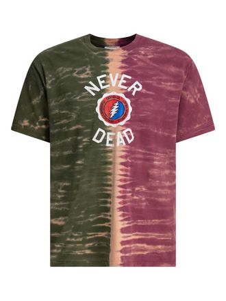 Thisisneverthat t-shirt à imprimé tie dye - Vert