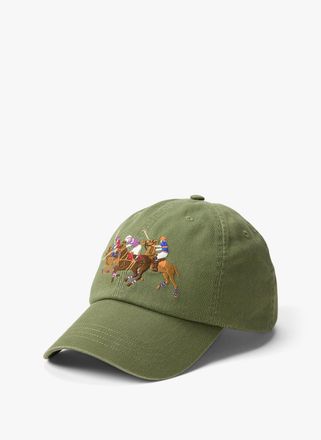 Polo Ralph Lauren Casquette brod&eacute;e en coton
