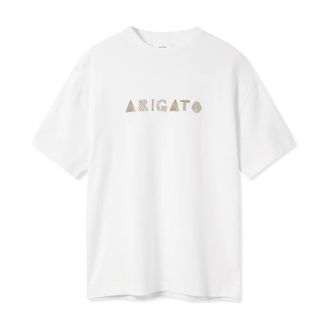 Axel Arigato T-Shirt annotieren - - Tops - Herren - Wei&szlig; - XL