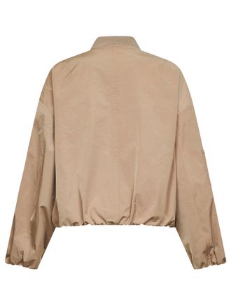 Blanca Vita Womens Bomber Jacket Brullo Beige Polyester
