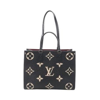 Louis Vuitton Pre-owned OnTheGo MM Monogram Empreinte Leder-Tragetasche - - Pre-owned - Damen - Schwarzk - ONE SIZE