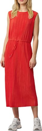 s.Oliver Gestreiftes Kleid im Relaxed Fit mit überschnittenen Schultern