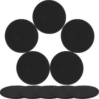 Hemobllo 10 St&uuml;ck Verstellbare Tischfu&szlig; Hebematten aus Eva 8,6cm Rund M&ouml;bel Nivellierpads f&uuml;r Billardtische Bodenschutz und H&ouml;henverstellbare Tischbeine f&uuml;r Zu