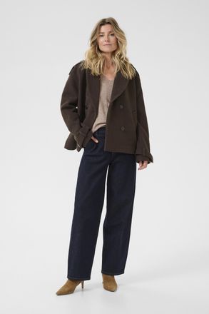 Cream Jacke CRJamey Loose fit brown