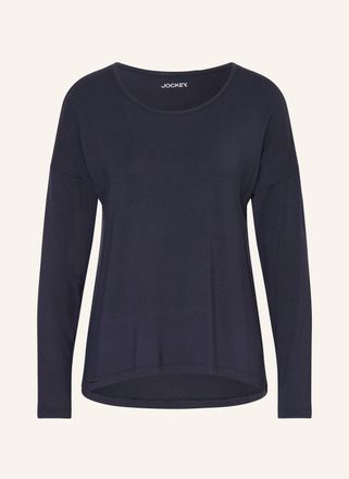 Jockey Lounge-Shirt Supersoft Lounge blau