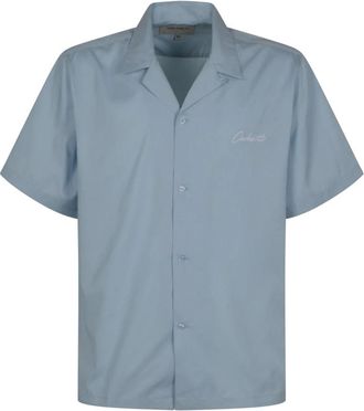 Carhartt Work in Progress Homme, Chemises, Bleu, Taille: M S/S Delray Shirt