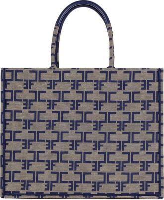 Elisabetta Franchi Damen, Taschen, Braun, ONE SIZEGr&ouml;&szlig;e