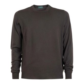Zanone Herren, Strickwaren, Braun, 2XLGr&ouml;&szlig;e