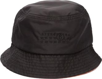 Maison Margiela bob à broderies - Noir