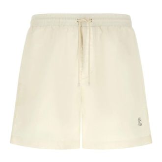 Brunello Cucinelli Badeshorts - - Swimwear - Herren - Wei&szlig; - 3XL