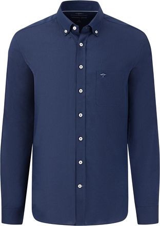 Fynch-Hatton Herren Weiches Oxford Aus Baumwolle Navy/XXL Hemd Mit Button-Down-Kragen, Navy, XXL EU