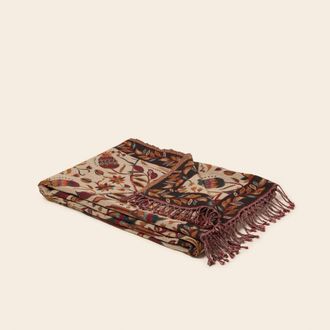 Madura Plaid Sundari Ivoire et multicolore - MULTICOLORE