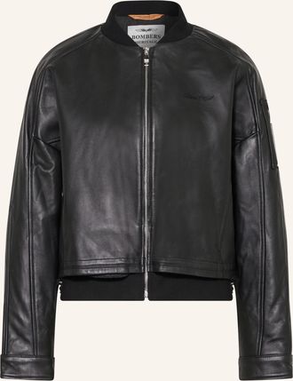 Bombers Original Bombers Original Lederjacke Merrin schwarz