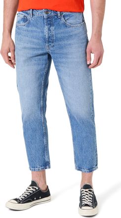 Teddy Smith Herren Dad Cropped Klassische Hose, Fripp/Indigo Clair, 33 W