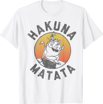 Disney Lion King Timon & Pumba Hakuna Matata Lifestyle T-Shirt