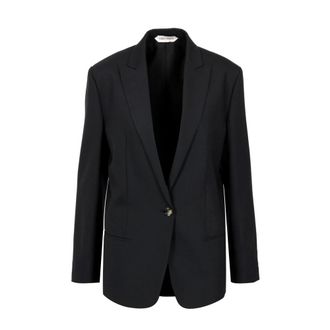 Alberta Ferretti Blazer mit spitzem Revers - - Jackets - Damen - Schwarzk - M