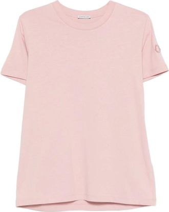Moncler Femme, Tops, Rose, Taille: 42 FR Moncler T-shirts et polos rose
