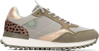 Xti Sportschuhe Sneaker Damen Khaki - Bequeme und vielseitige Schuhe - Casual Mode - Modell 14416103 (Größe 40)