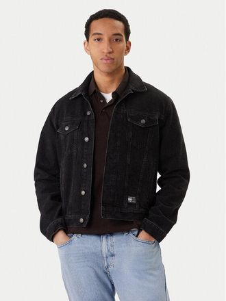 Tommy Jeans Jeansjacke Ryan DM0DM22670 Schwarz Regular Fit