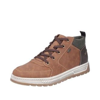 Rieker Homme 37011 Bottes &agrave; Lacets, Marron, 45 EU Large