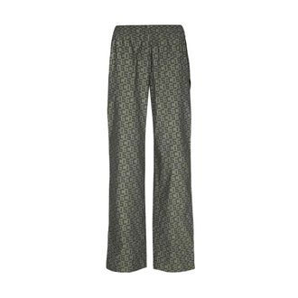 GCDS Elastische Taille Baumwollhose - - Trousers - Damen - Gr&uuml;n - XS