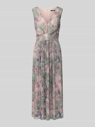 Swing Cocktailkleid mit V-Ausschnitt
