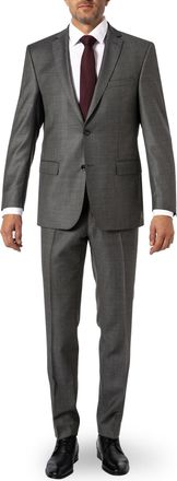 Carl Gross Carl Gross Herren Anzug grau meliert