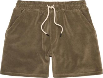 OAS Oas, Homme, Shorts, Brun, Taille: XL Morel Velour Shorts