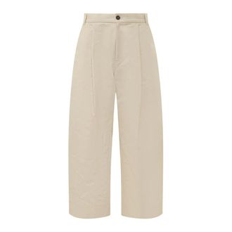 STUDIO NICHOLSON Homme, Pantalons, Beige, Taille: M Sorte Pant