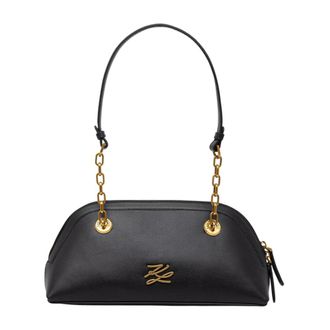 Karl Lagerfeld K Autograph Baguette Bag - Femme - Sacs - Noir - Taille: ONE Size