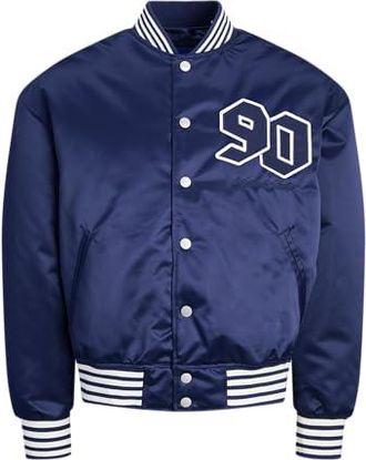 Jack & Jones Jormeadows Bomber Jacket, Ocean Cavern, S Hommes