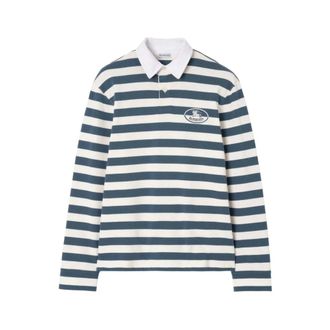 Burberry Homme, Tops, Multicolore, Taille: XL Polo manches longues