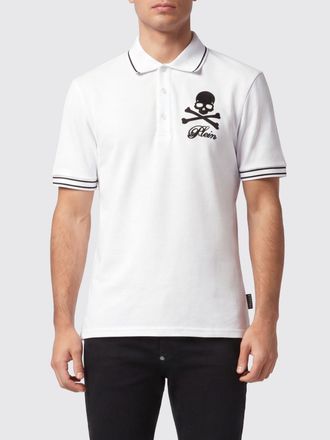 Philipp Plein Polo Homme couleur Blanc