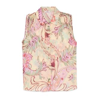 Oltre Damen, Blusen & Hemden, Rosa, 4XLGr&ouml;&szlig;e