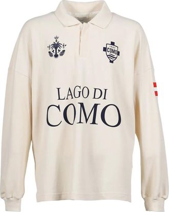 Rhude Lago di Como Poloshirt - Wei&szlig;