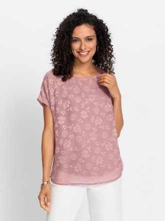 Witt Klassische Bluse Schlupfbluse Kurzarm